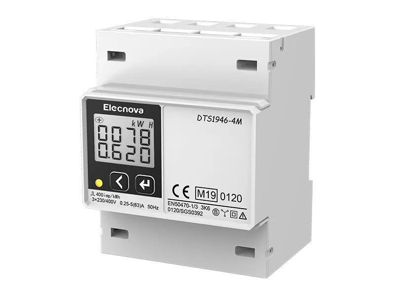 AC DIN-rail Mounted Energy Meter for EV Charger: Elecnova